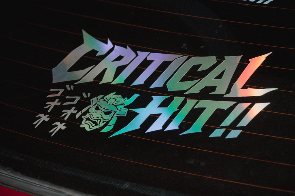 CRITICAL HIT!! | Holographic Decal – Incompletegl