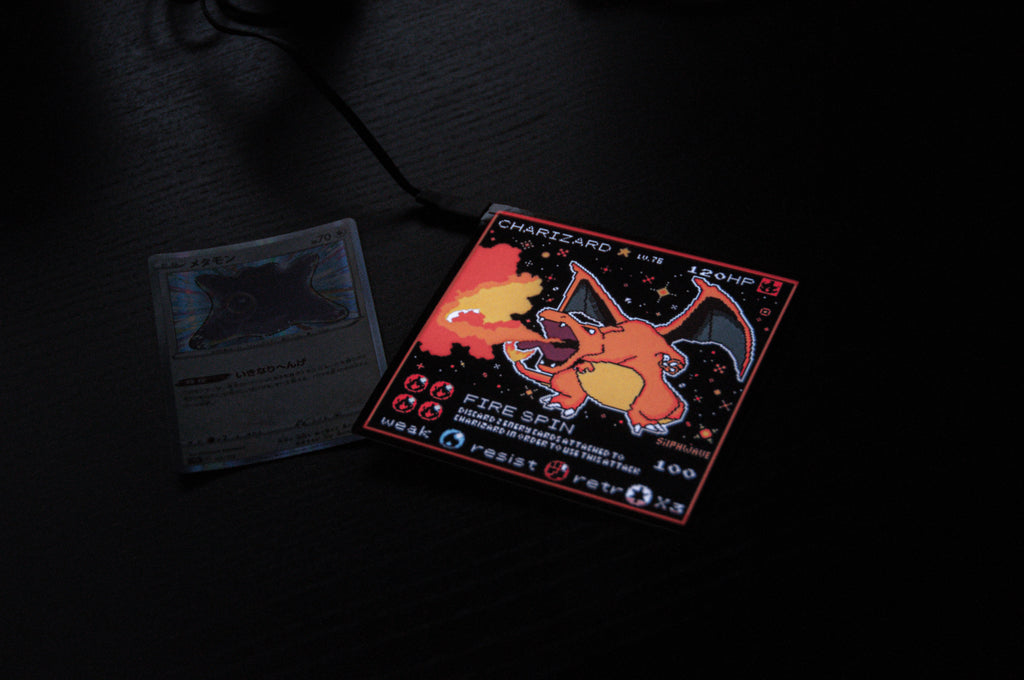 Retro Charizard! | Glow Panel – Incompletegl