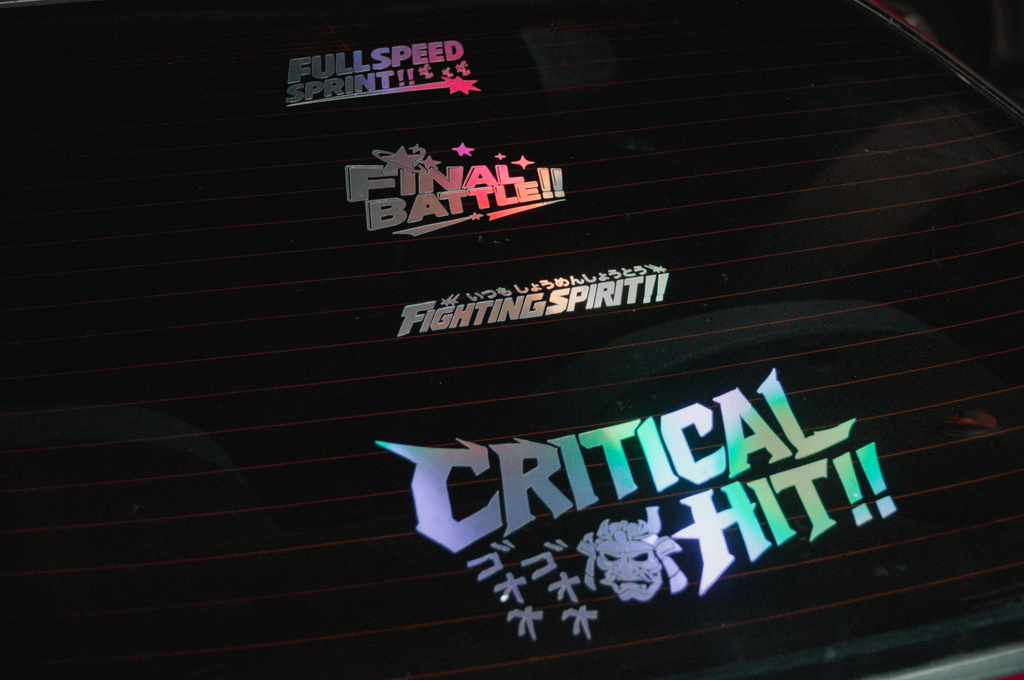 Arcade Decal Spine | Holographic Bundle Pack – Incompletegl